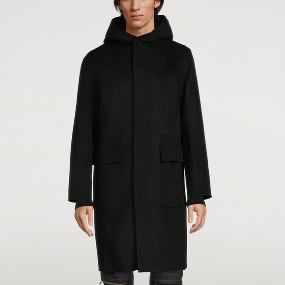 Theory | Jackets & Coats | Theory Olnet Dfw Hooded Wool Cashmere Coat ...